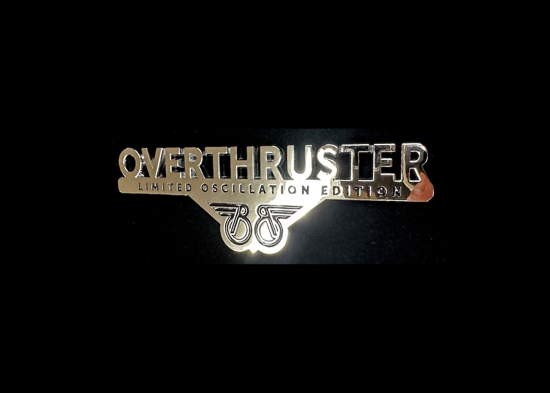 Buckaroo Banzai Oscillation Overthruster Car Auto (and More) Emblem ...