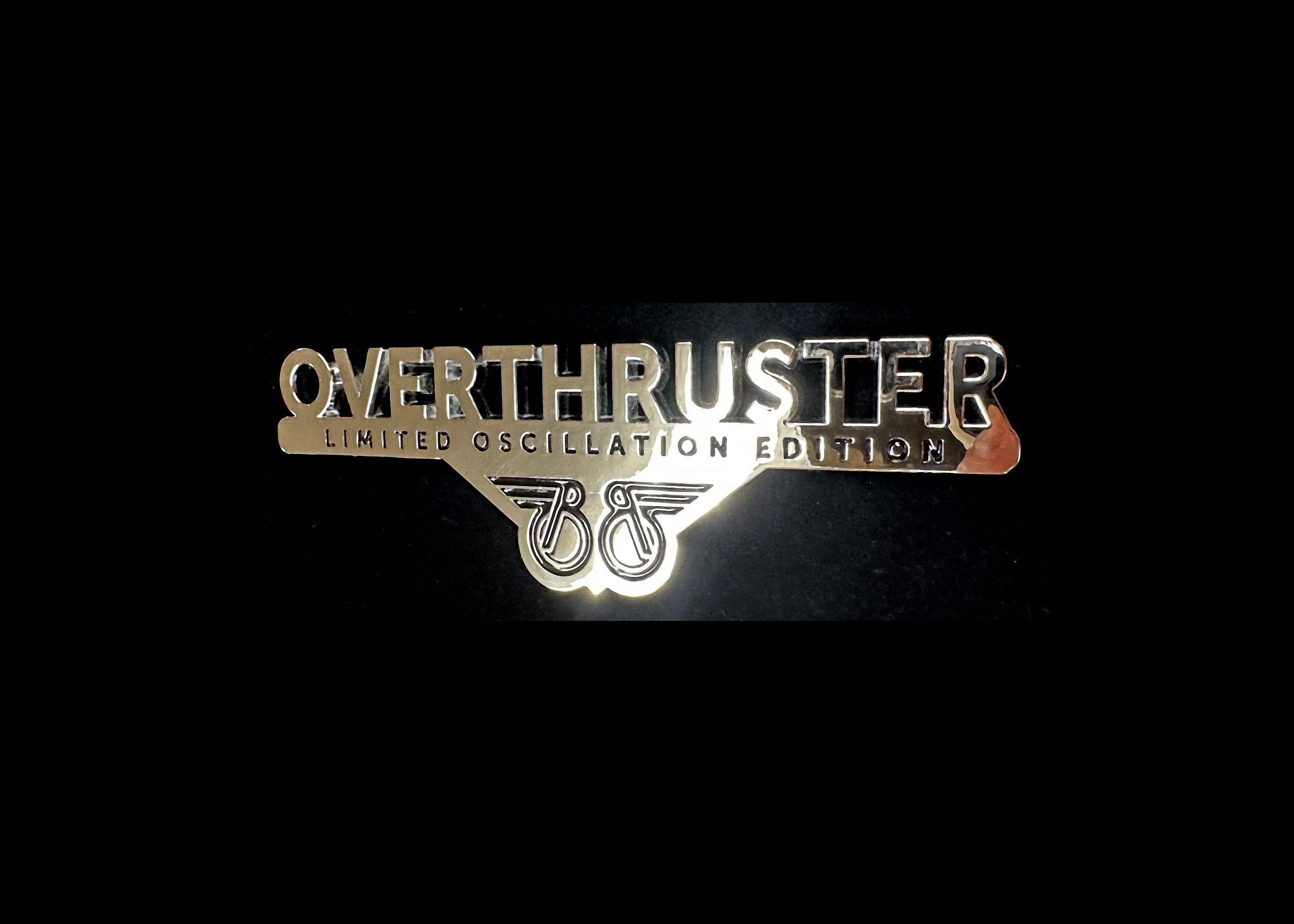 Buckaroo Banzai Oscillation Overthruster Car Auto (and More) Emblem ...