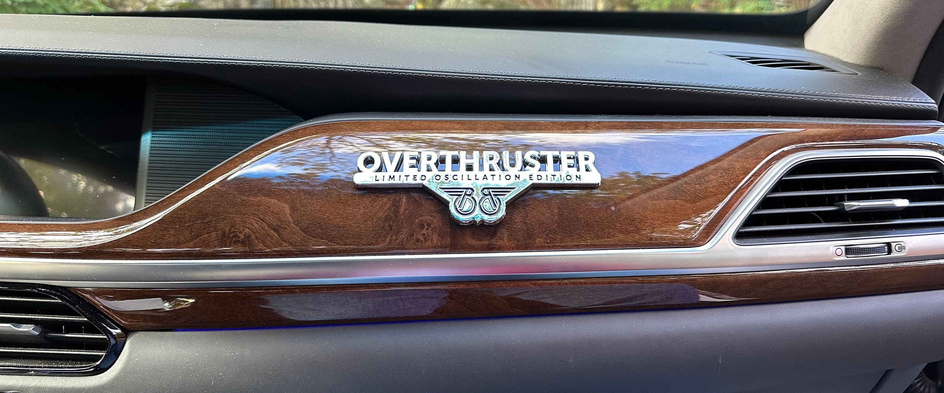 Buckaroo Banzai Oscillation Overthruster Car Auto and More Emblem ...