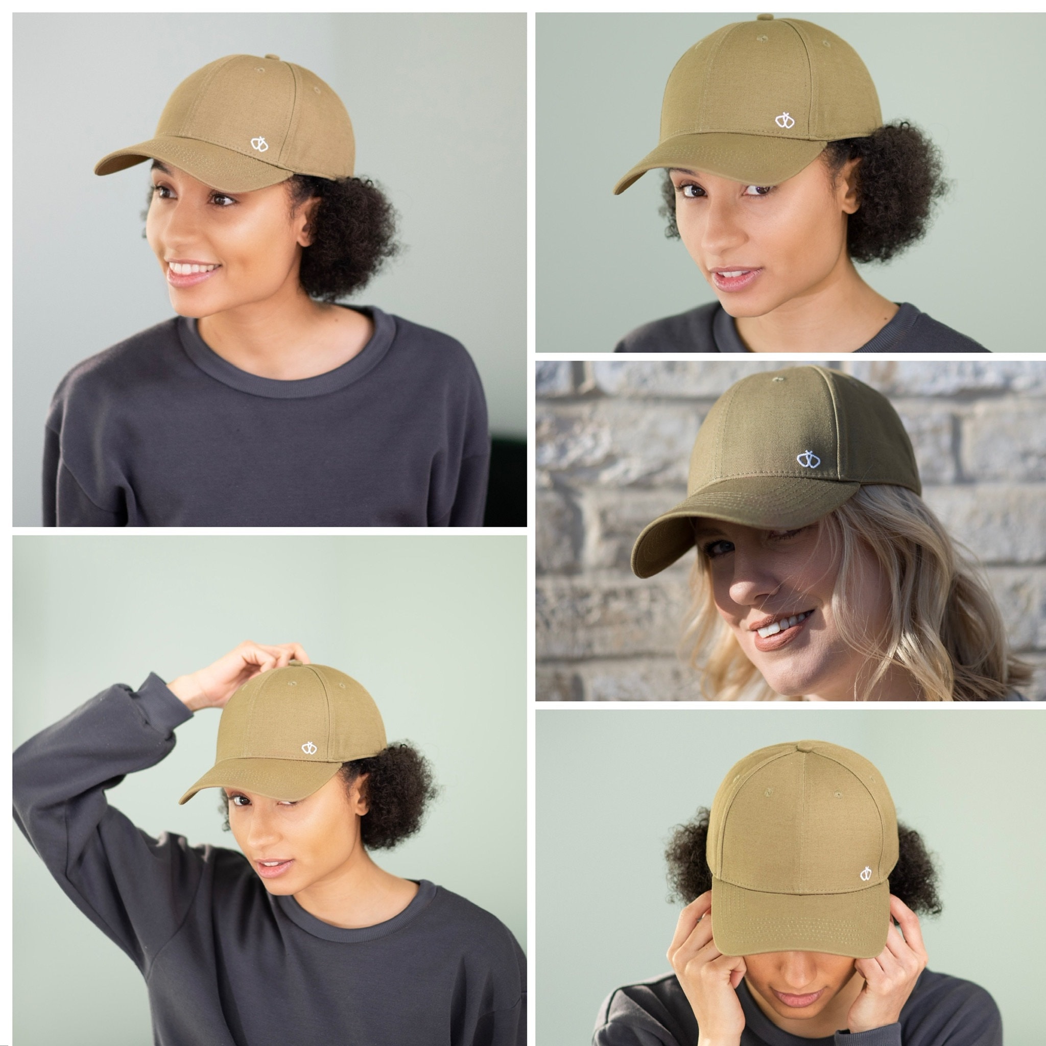 Satin Lined Olive Green Baseball Cap - Etsy