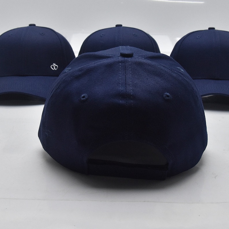 Satin Lined Navy Blue Baseball Cap - Etsy