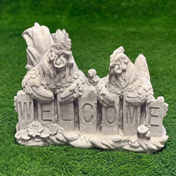 Rooster Statue - Etsy