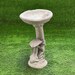 Toadstool Concrete Birds Bath Statue Massive Birds Bath Figure Outdoor ...