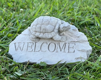 Welcome Turtle Statue - Etsy