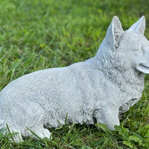 Realistic Corgi Dog Figurine Massive Corgi Statue Cute Corgi - Etsy