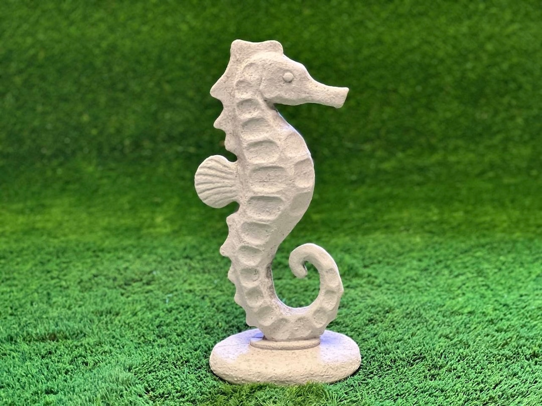 Real Size Seahorse Statue Detailed Seahorse Figurine Outdoor Wild Sea ...