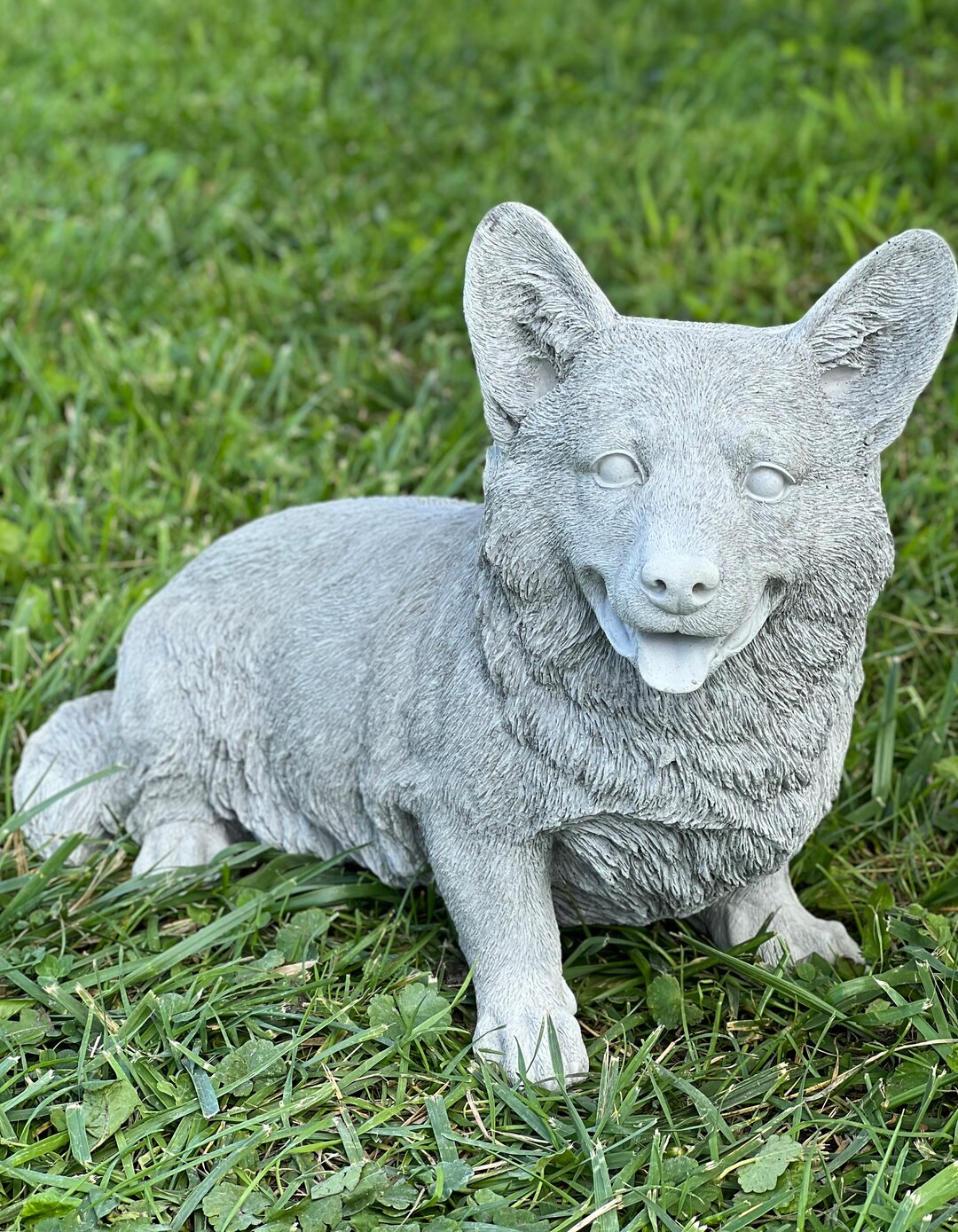 Realistic Corgi Dog Figurine Massive Corgi Statue Cute Corgi - Etsy