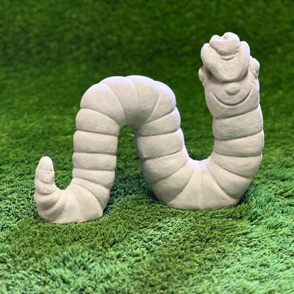 Garden Worm Statue Outdoor - Etsy