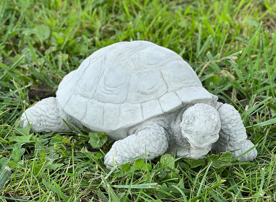 Realistic Turtle Garden Statue Turtle Figurine for Outdoor Decoration ...