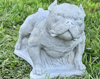Pitbull Terrier Figurine - Etsy