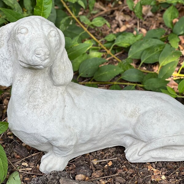 Dachshund Statue - Etsy