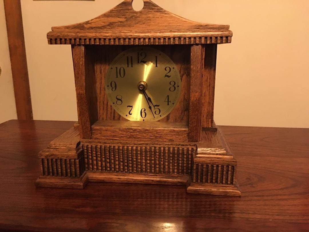 Mantle Clock Musical Clock - Etsy