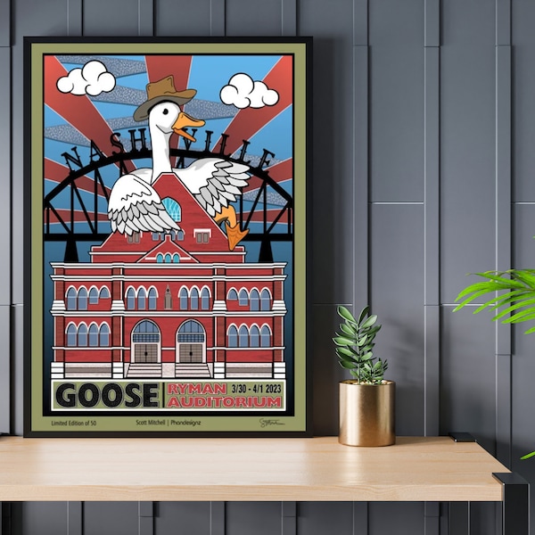 Goose Band 2023 Poster - Etsy