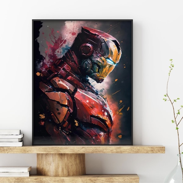 Ironman Poster - Etsy