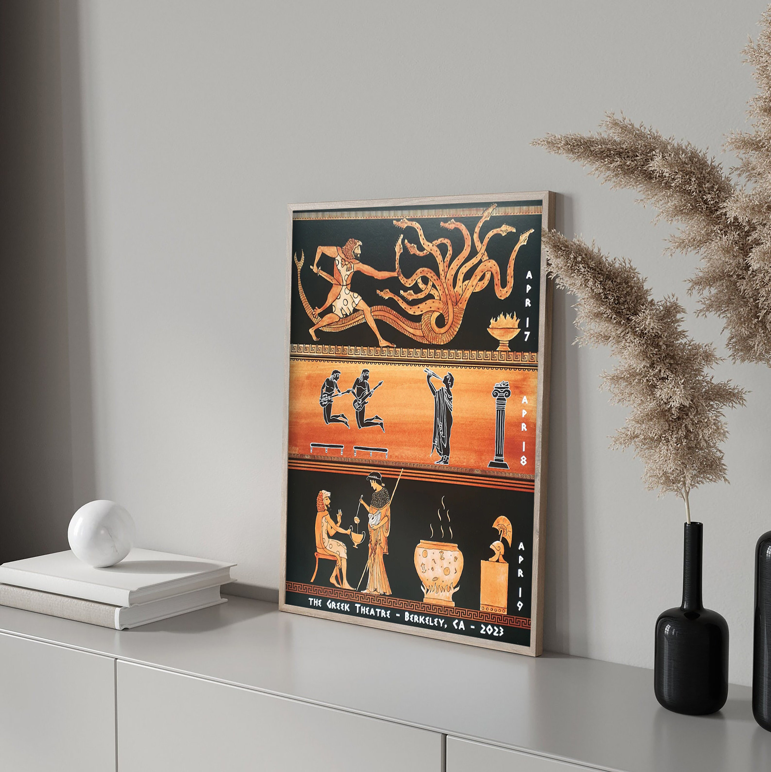 Phish Greek Theatre 2023 Phan Art Poster Designed & Sold By Jurgi