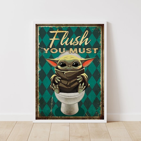 Baby Jedi Poster - Etsy