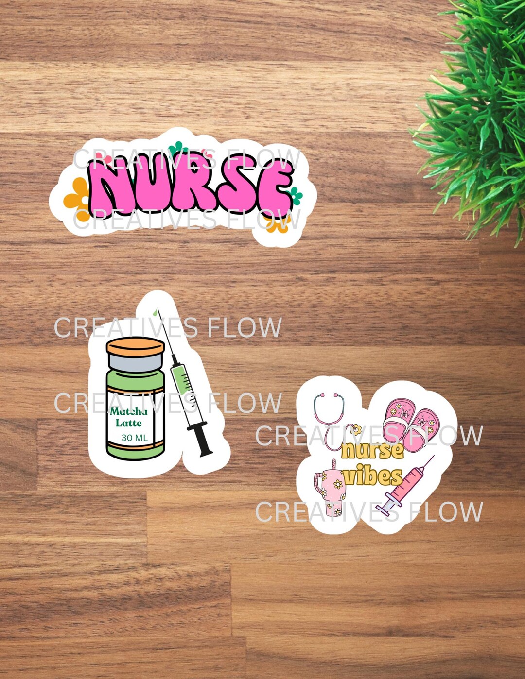 Nurse Stickers, Nurse Sticker Bundle, Nurse Sticker Pack - Etsy