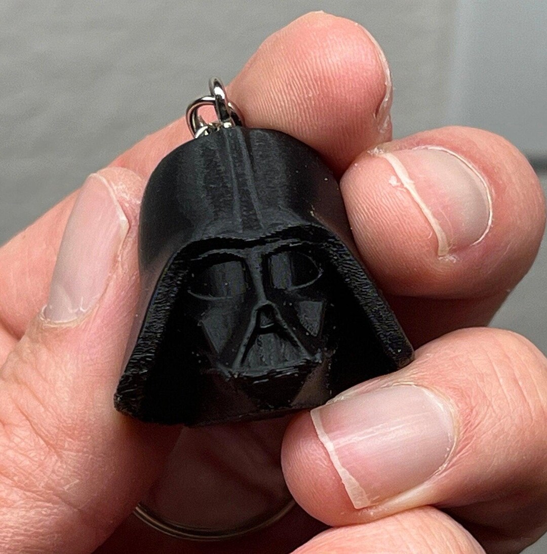 Darth Vader Helmet Keychain From Star Wars - Etsy