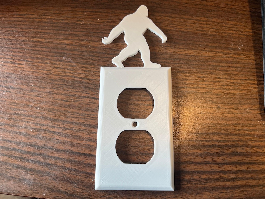 Bigfoot Sasquatch Yeti Wall Outlet Plate Cover - Etsy