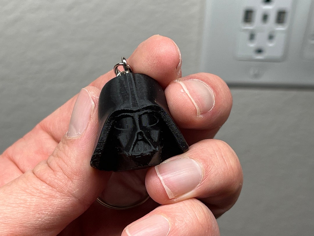 Darth Vader Helmet Keychain From Star Wars - Etsy