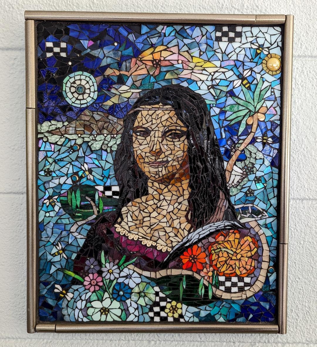 Luxury Wall Art, Mona Lisa, Mona Lisa Mosaic, High End Wall Art, Hand ...