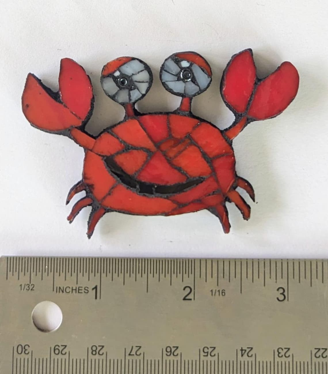 Crab Magnet, Crab Mosaic, Mosaic Crab, Fridge Magnet, Refrigerator ...