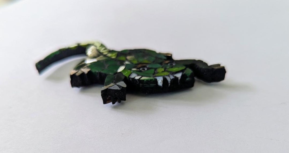 Alligator Magnet, Alligator Mosaic, Crocodile Magnet, Crocodile Mosaic ...