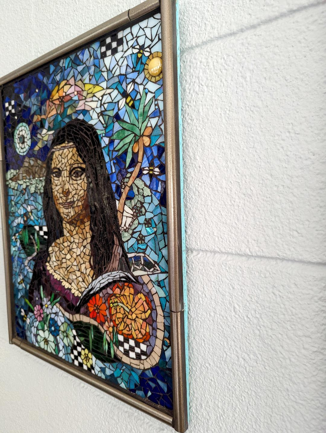Luxury Wall Art, Mona Lisa, Mona Lisa Mosaic, High End Wall Art, Hand ...