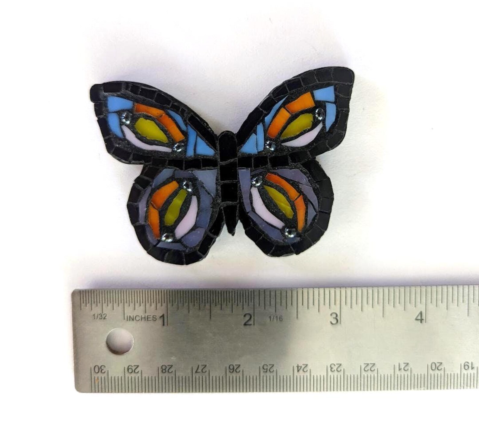 Butterfly Mosaic, Refrigerator Magnet, Mosaic Magnets, Butterfly Lover ...