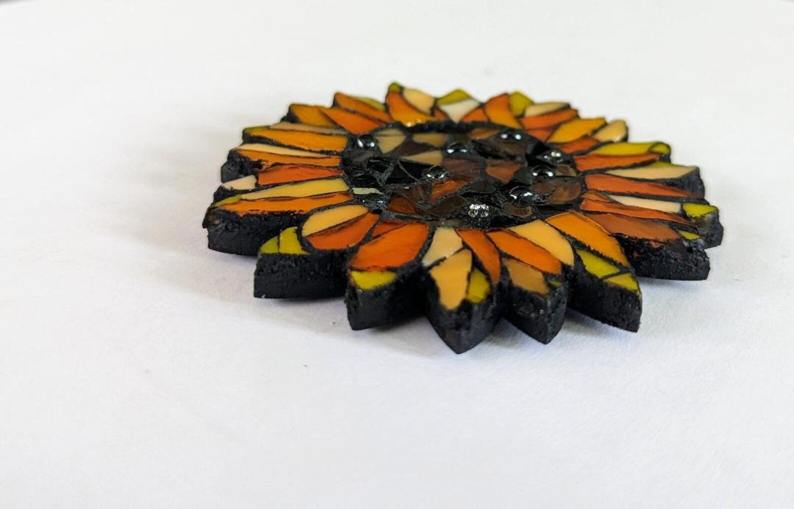 Sunflower Magnet, Sunflower Mosaic, Sunflower Fridge Magnet, Sunflower ...