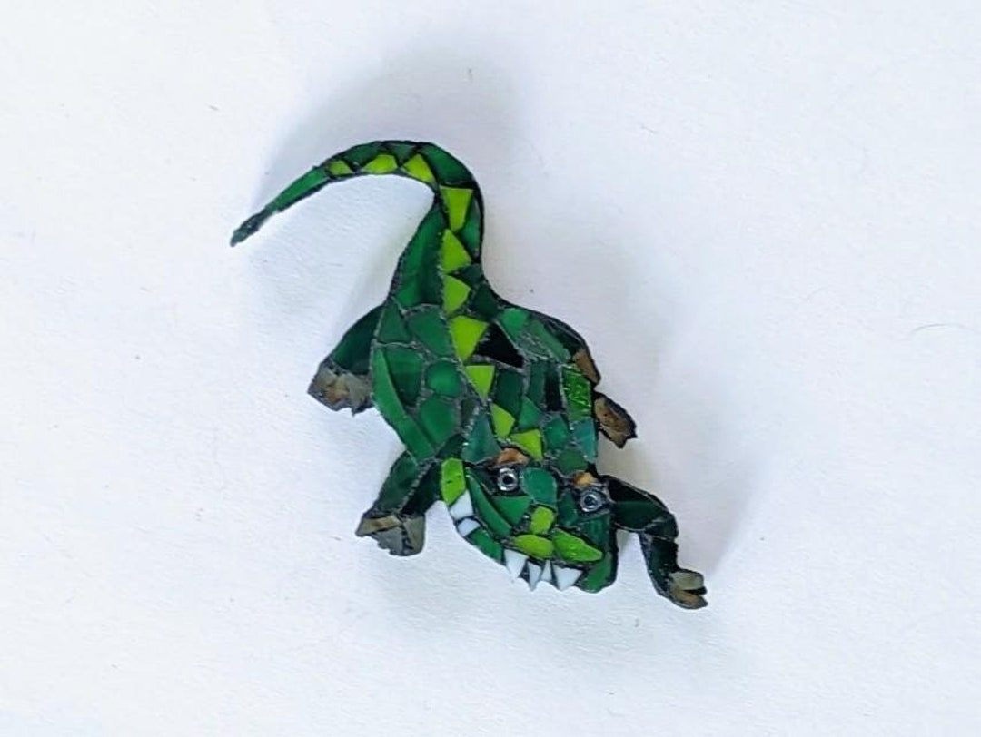 Alligator Magnet, Alligator Mosaic, Crocodile Magnet, Crocodile Mosaic ...