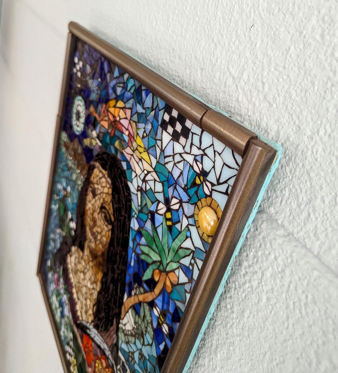 Luxury Wall Art, Mona Lisa, Mona Lisa Mosaic, High End Wall Art, Hand ...