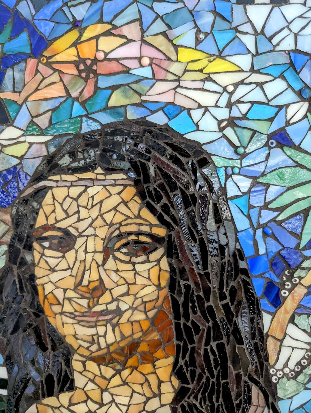 Luxury Wall Art, Mona Lisa, Mona Lisa Mosaic, High End Wall Art, Hand ...