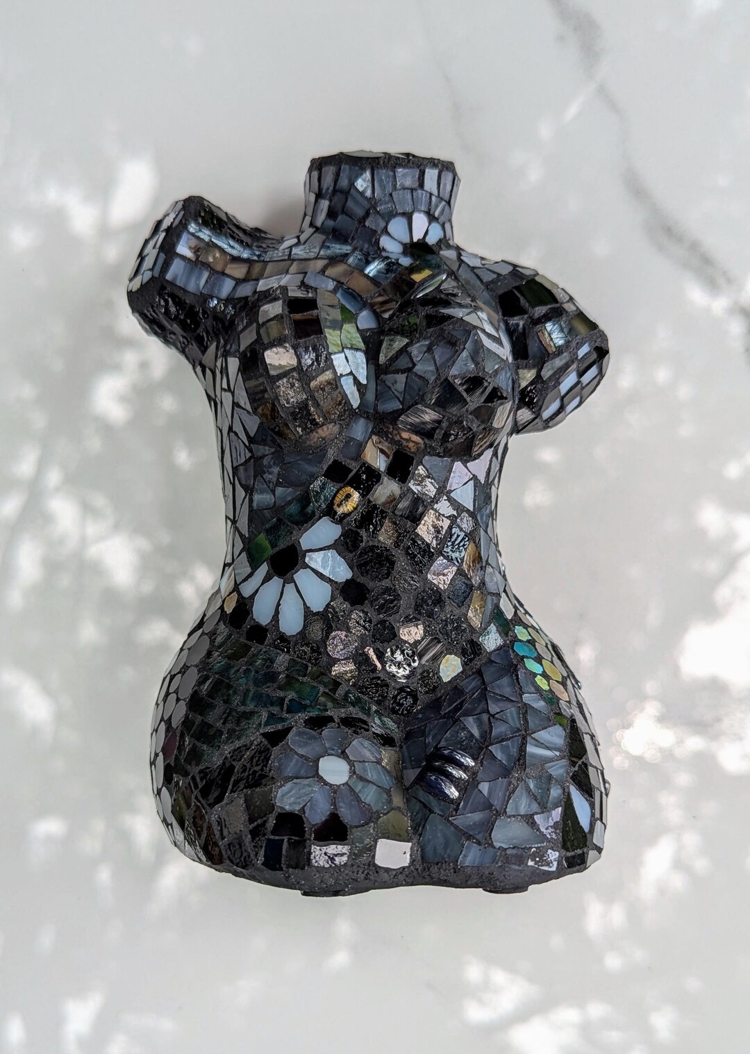 Mosaic Statue, Mosaic Art, Glass Mosaic, Stained Glass Mosaic, Fine Art ...