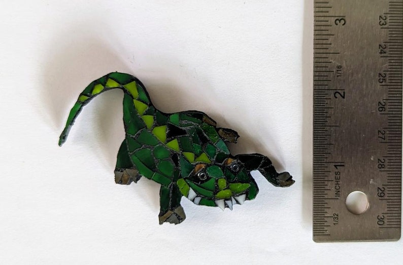 Alligator Magnet, Alligator Mosaic, Crocodile Magnet, Crocodile Mosaic ...