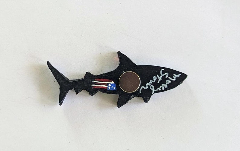 Shark Magnet, Mosaic Shark Magnet, Mosaic Shark, Fridge Magnets ...