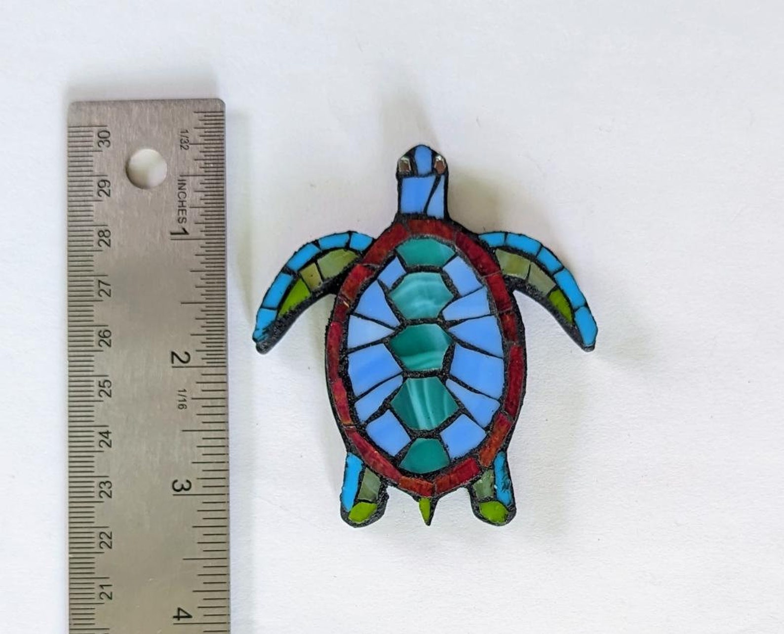 Turtle Magnet, Sea Turtle Magnet, Sea Turtle Mosaic, Turtle Mosaic ...