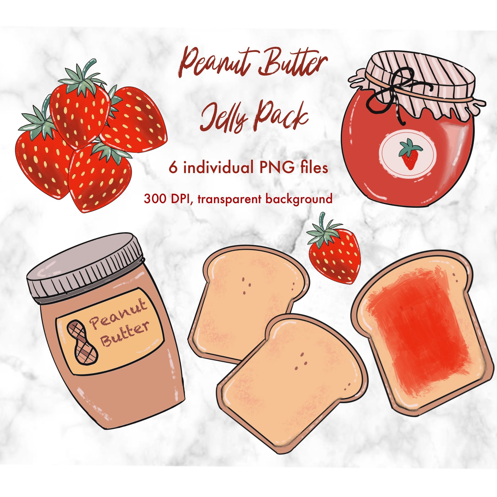 How To Make A Peanut Butter And Jelly Sandwich Clipart