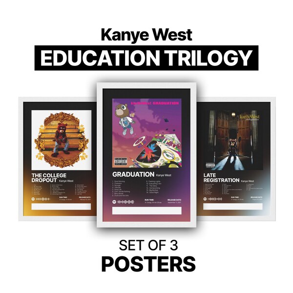 College Drop Out Album Decor - Etsy