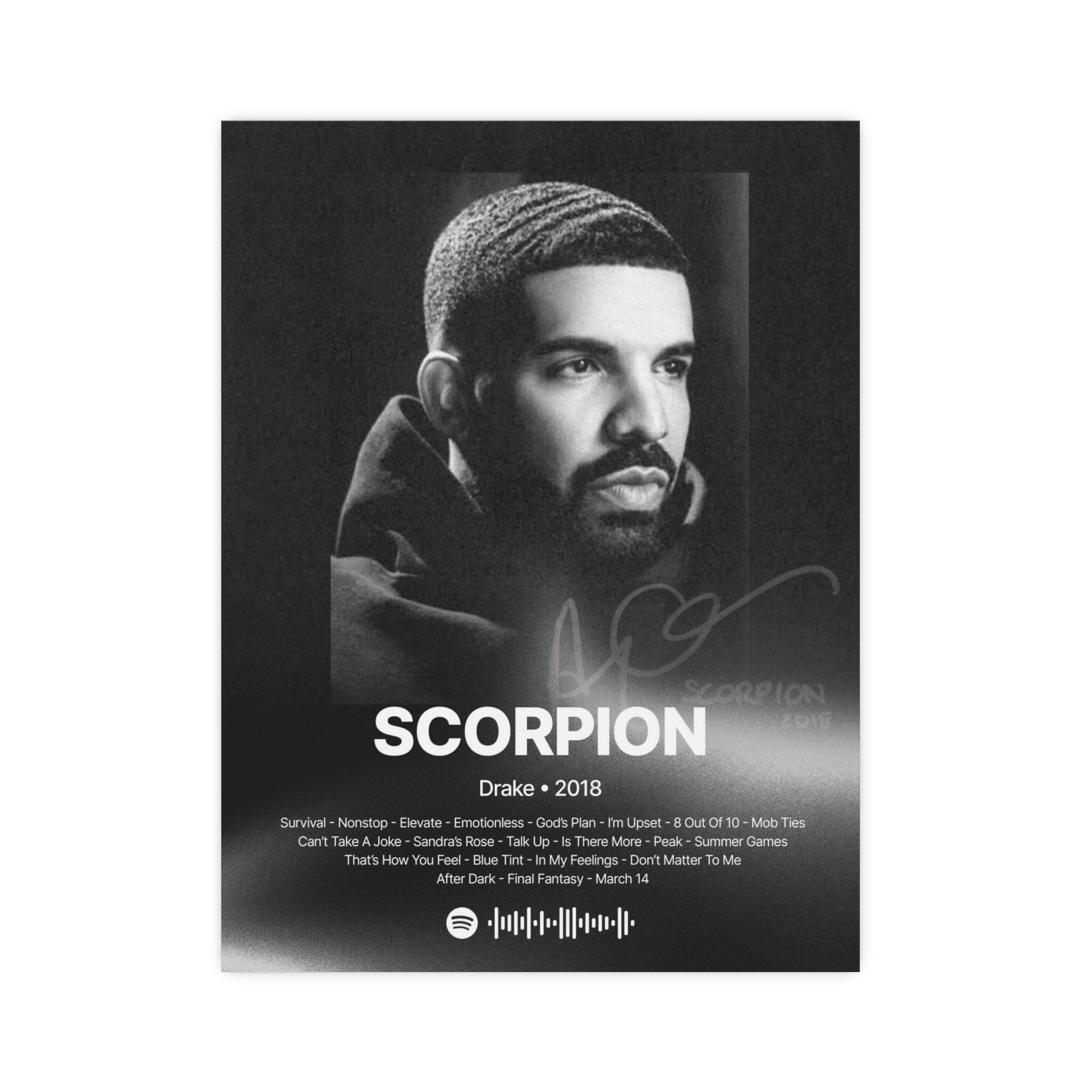 Scorpion Drake Poster | Album Print | Music Poster sold by ...