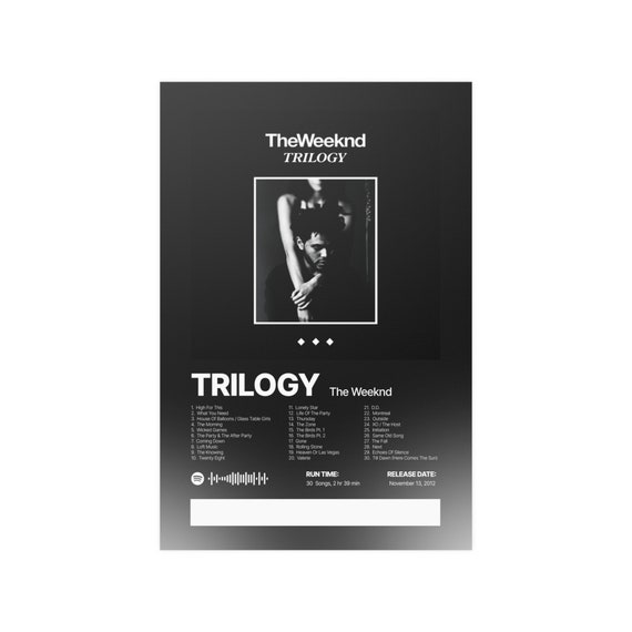 Trilogy The Weeknd Tracklist