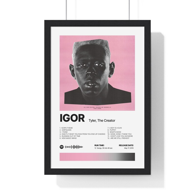 Igor Tyler the Creator Album Print Satin Poster Album - Etsy Hong Kong