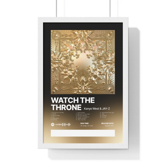 Watch The Throne Tour Poster