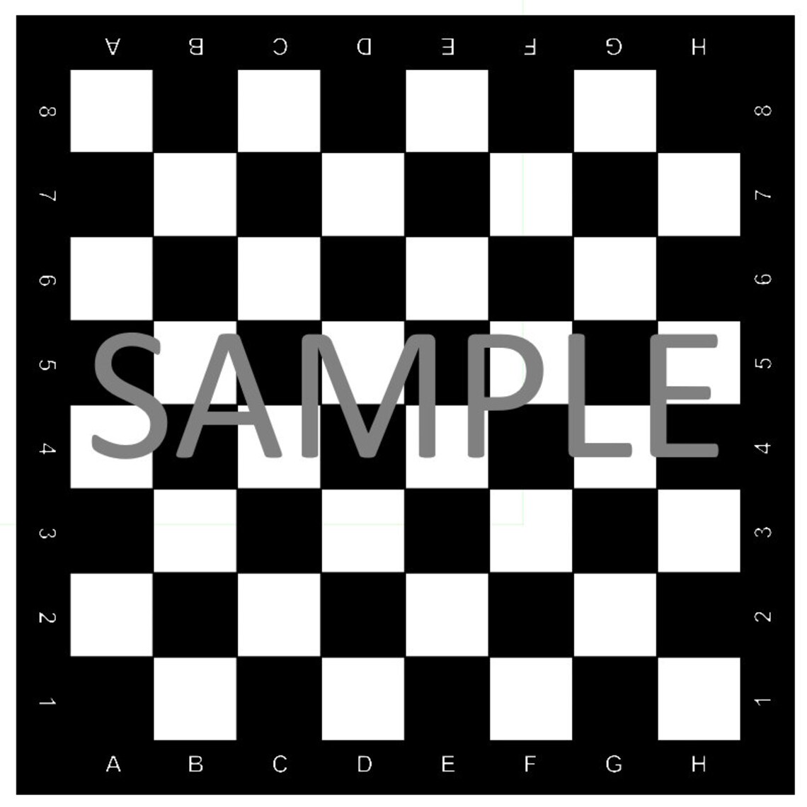 Chess/checkers Board Template Bundle (4) - Etsy