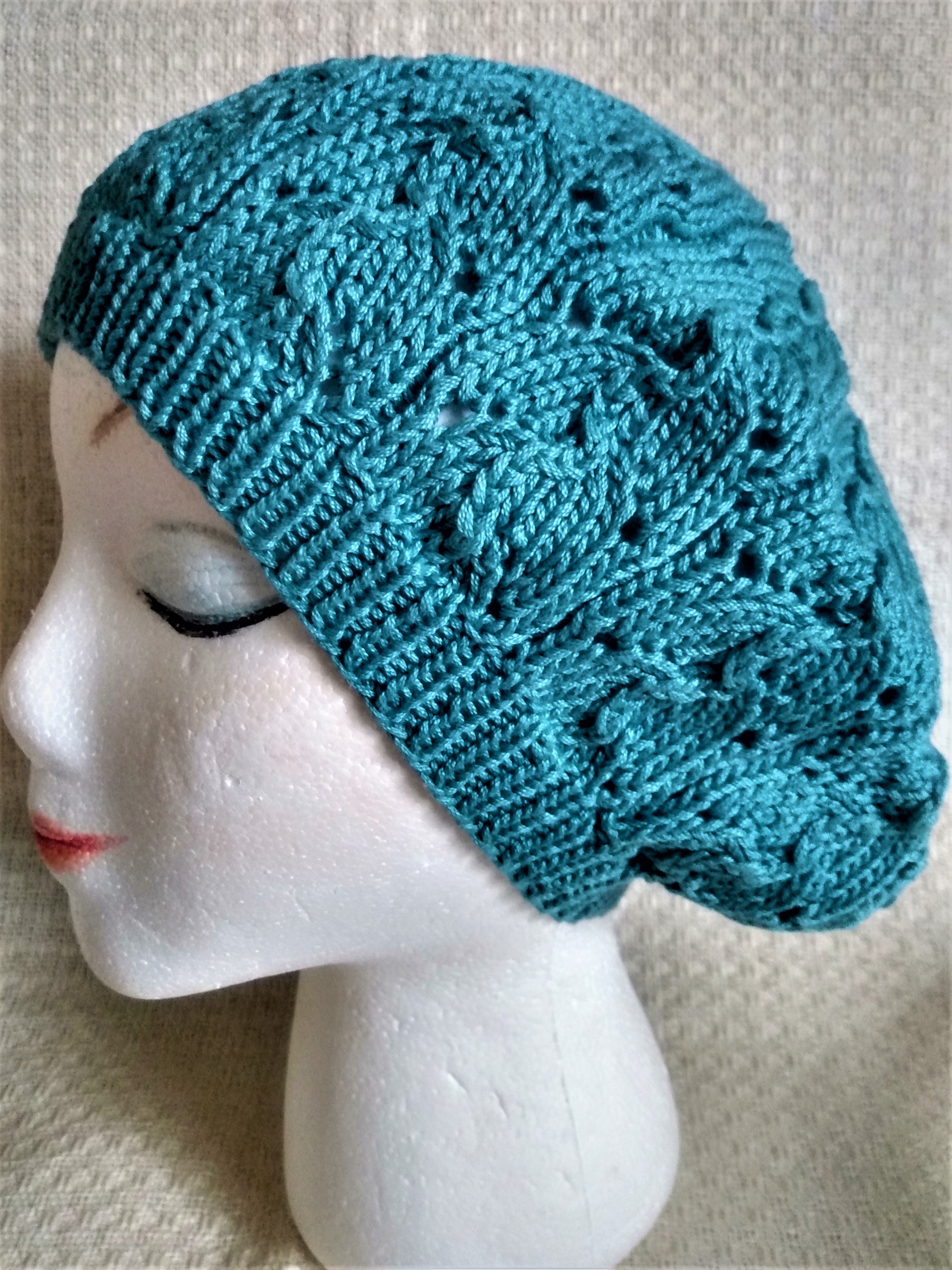 Lacy Spring Berets, Leaf and Vine Lace Beret, Lightweight Lace Beret - Etsy