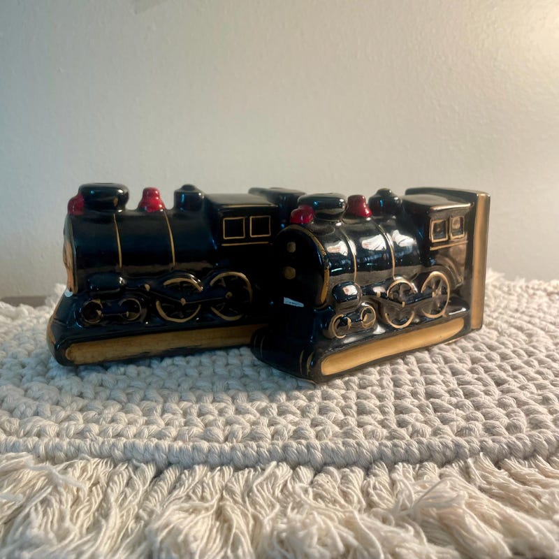 Train Bookends - Etsy