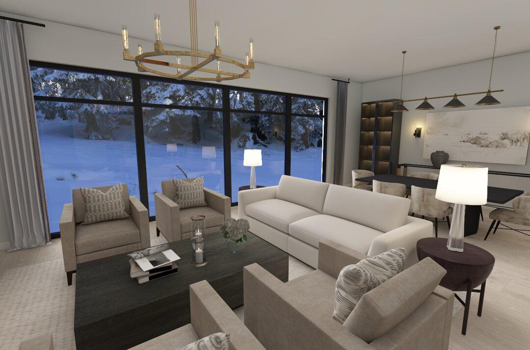 Full Room Interior Design With 3D Visualization | Affordable Virtual ...