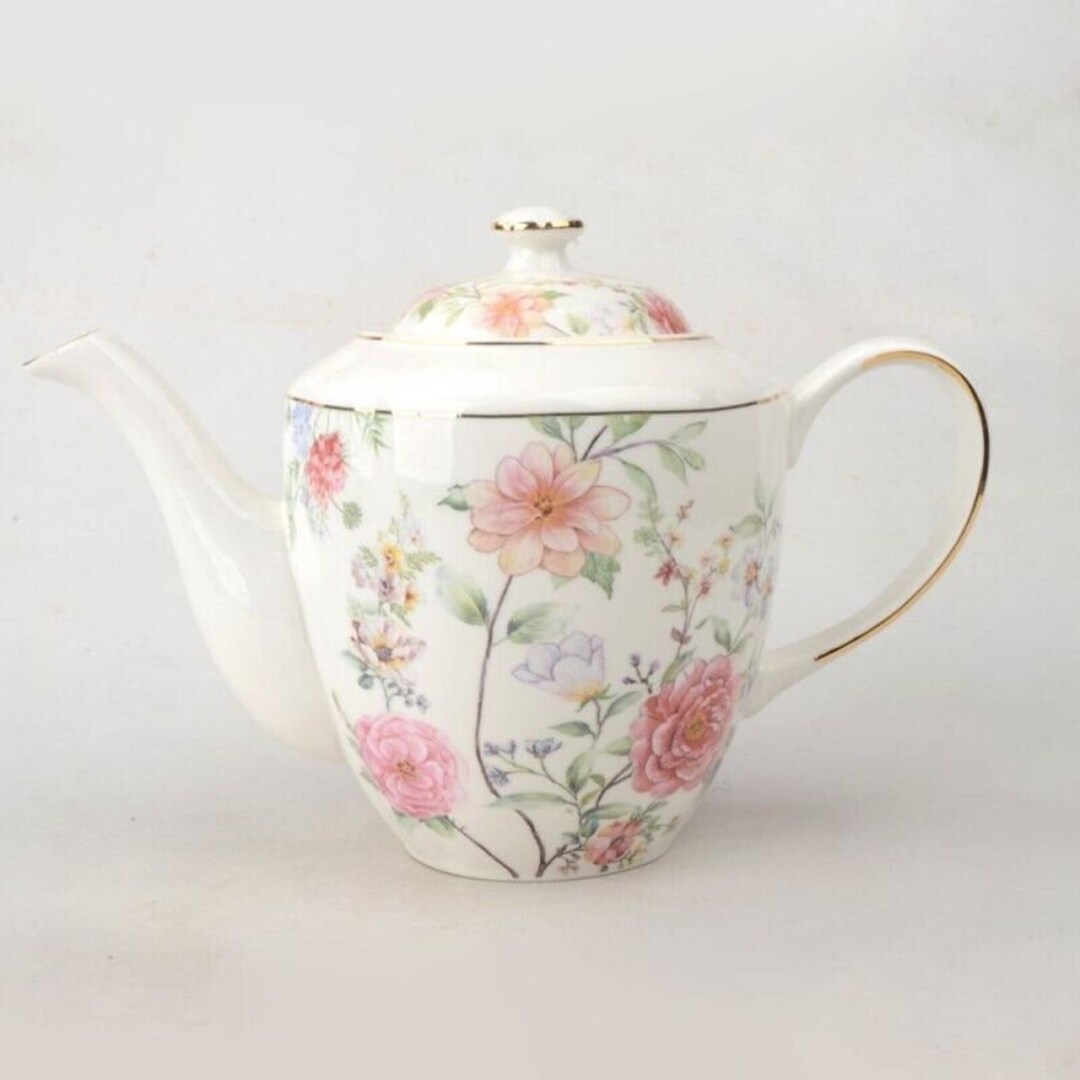 Grace Teaware Camillia Vine Teapot - Etsy