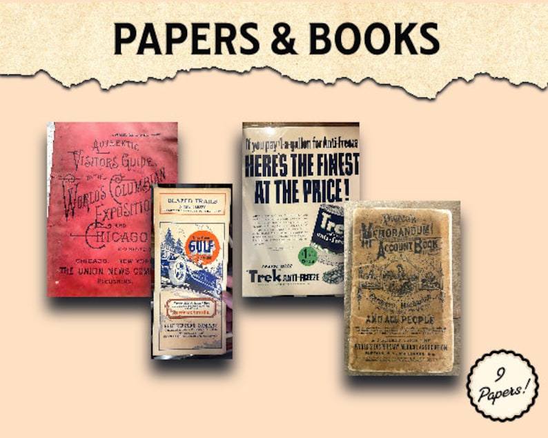 Vintage Label Inspiration Mega Bundle, Perfect for Victorian Label ...