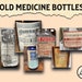 Vintage Label JPEG Bundle: Victorian Packaging Designs (digital ...